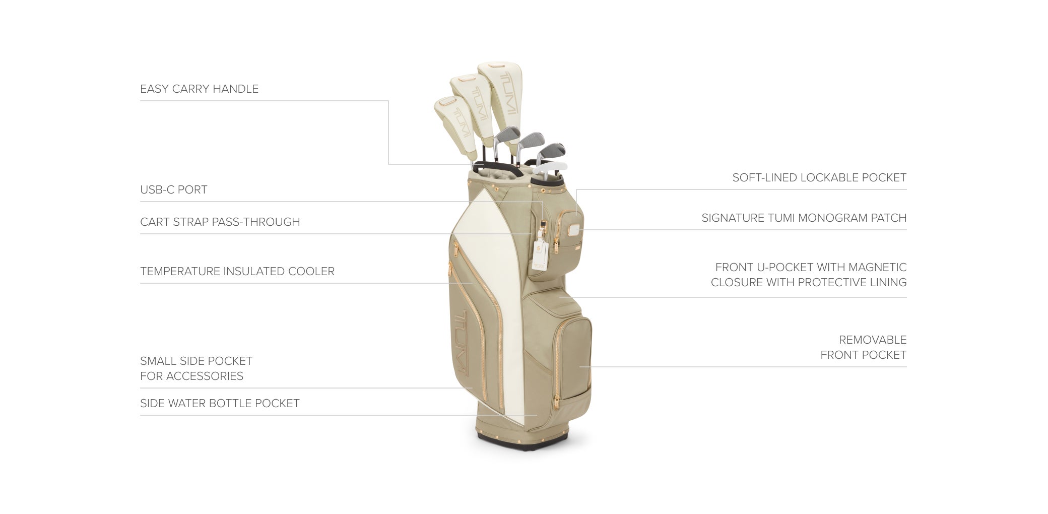 Tumi ALPHA GOLF CART BAG | TUMI Thailand